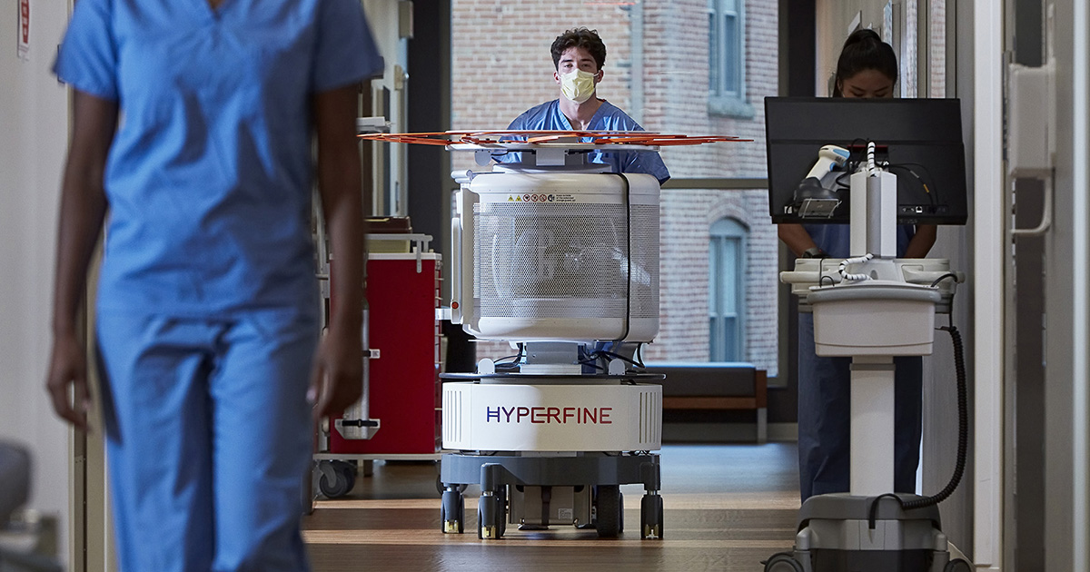 The Swoop® Portable MR Imaging® System