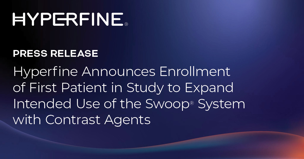 First Patient Enrolled in Swoop® System Contrast Study