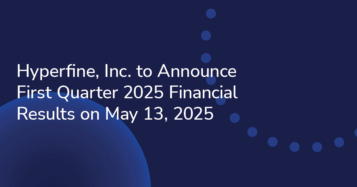 Hyperfine, Inc. to Announce First Quarter 2025 Financial Results