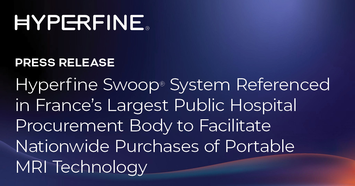 Swoop® System Referenced for Hospital Purchases in France